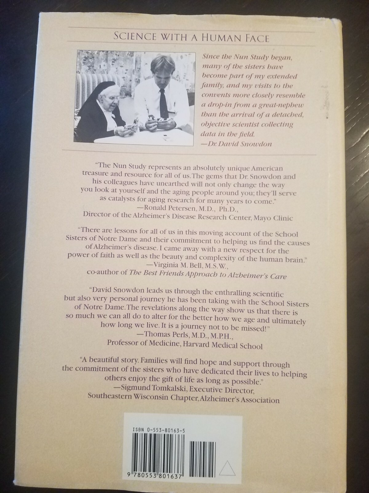 Aging with Grace : What the Nun Study Teaches Us about Leading Longer ...