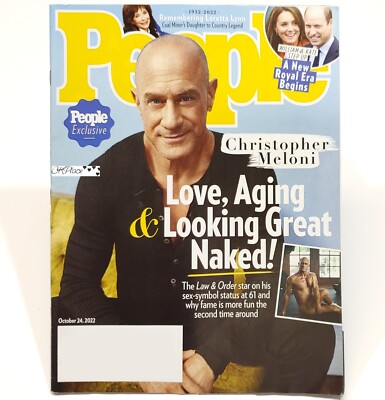 People Magazine October 2022 Christopher Meloni Cover | eBay