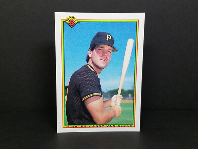 1990 Topps Bowman Baseball #171 Andy Van Slyke, Pittsburgh Pirates ...