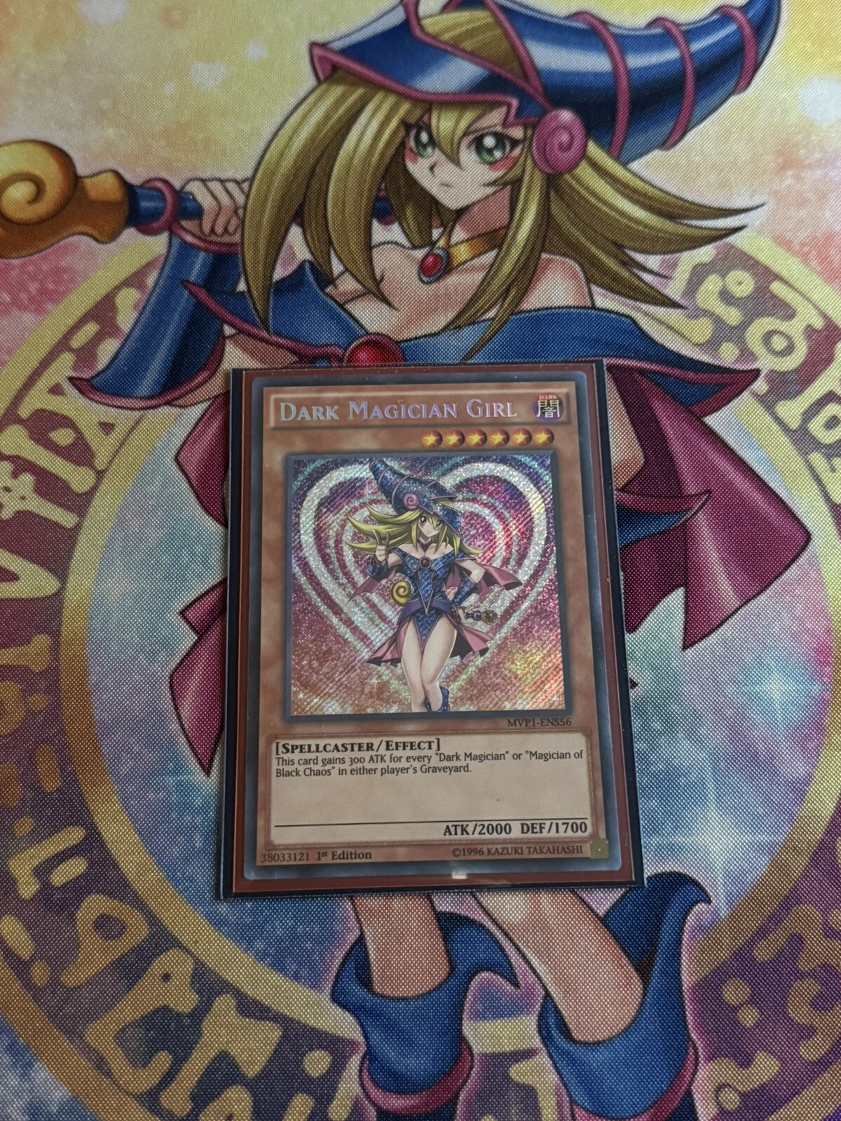 Yugioh Dark Magician Girl MVP1 1st Edition NM SECRET RARE | eBay