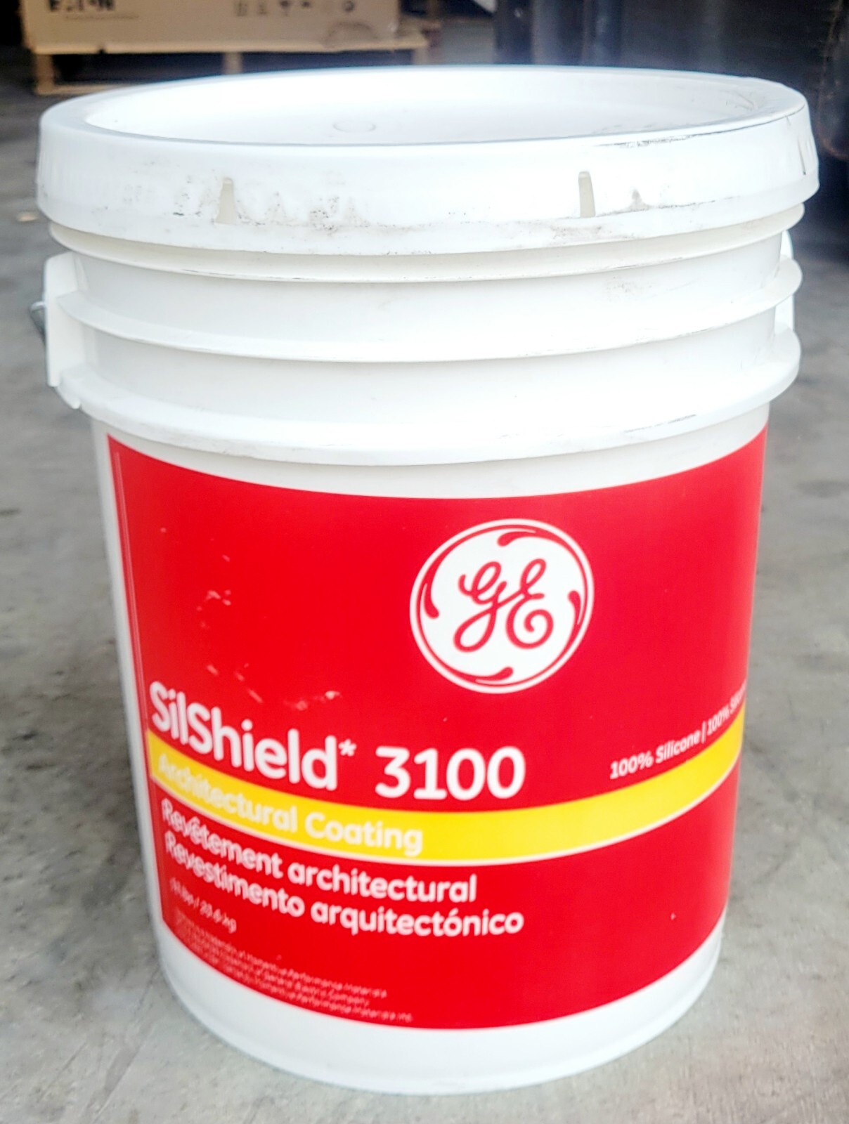 GE SilShield 3100 Silicone Elastomeric Architectural Roof Coating 5 Gal Bucket | eBay