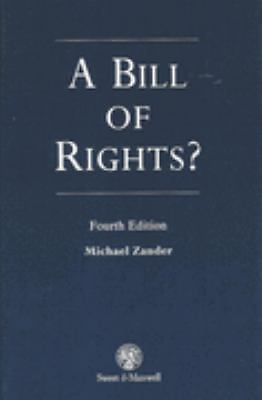 Bill of Rights? by Michael Zander (Trade Paperback) for sale online ...