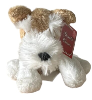 Russ YOMIKO CLASSICS VERY SOFT Fox Terrier 5” Plush STUFFED ANIMAL Toy ...