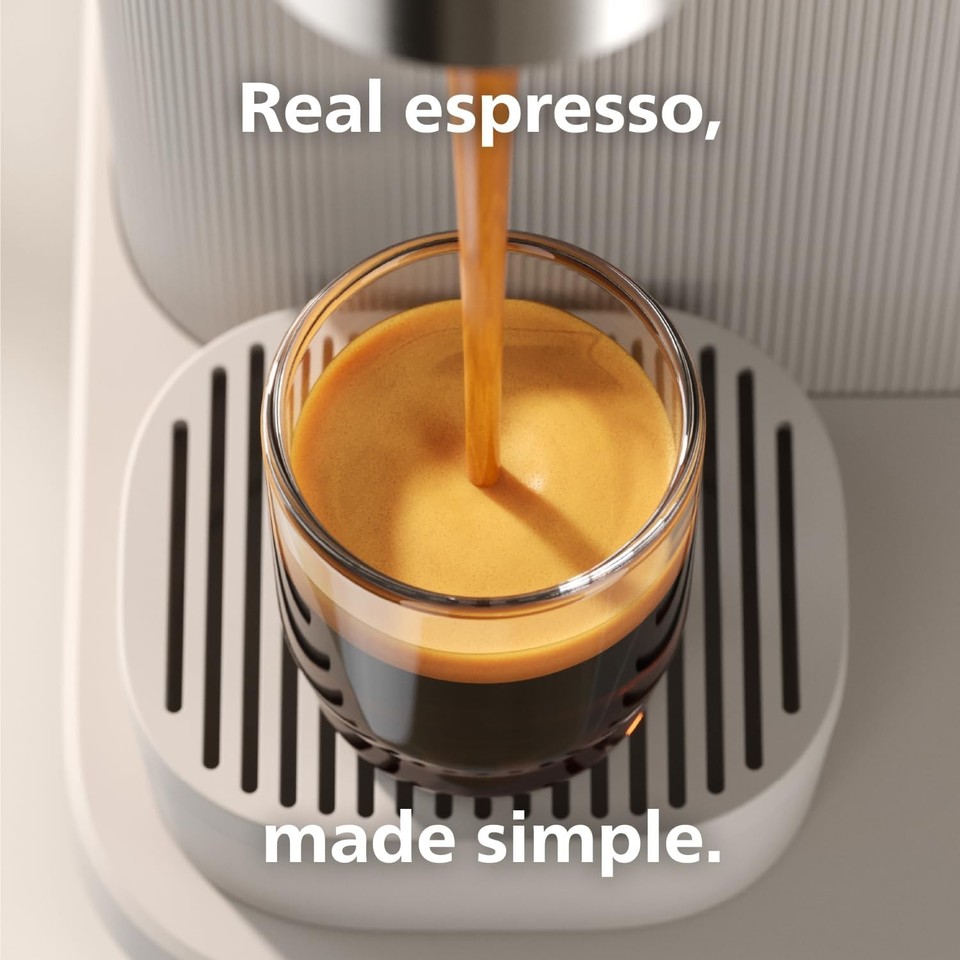 PHILIPS BARISTINA ESPRESSO MACHINE 301/00 - WHITE / MANGO BRAND NEW ...