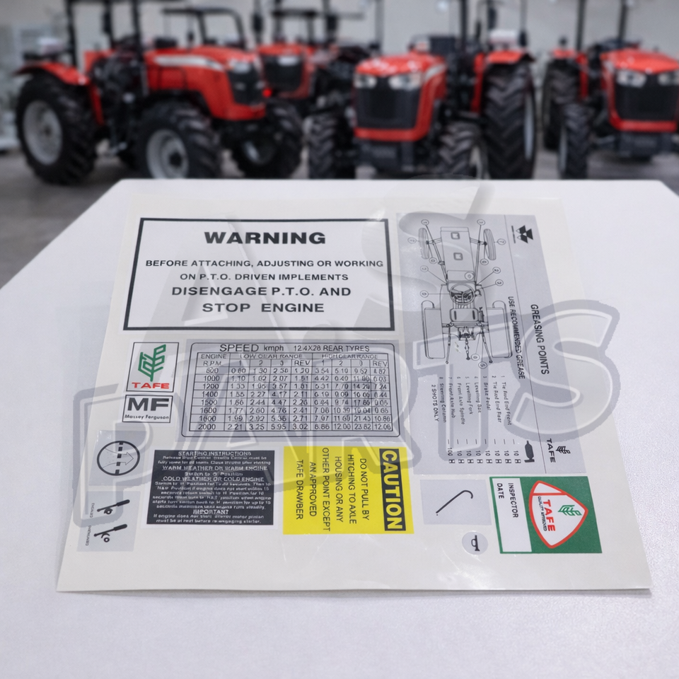 Fit For Massey Ferguson 135 165 240 245 265 275 285 375 - Stickers ...
