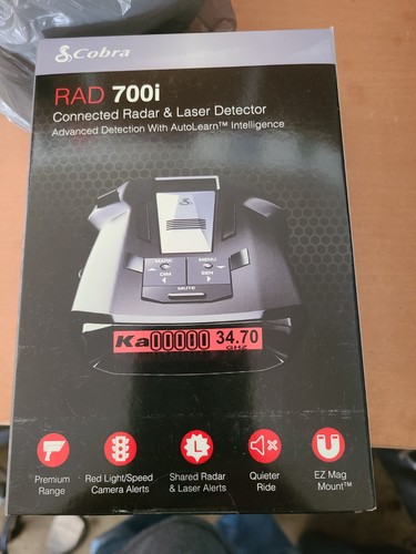 Cobra RAD 700i Radar Laser Detector Premium Range Advanced IVF 2023 ...