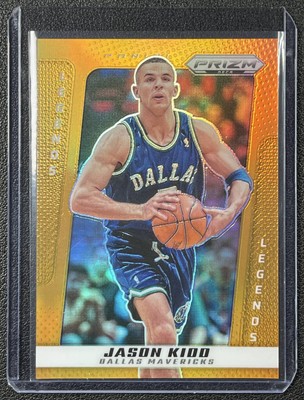 JASON KIDD 2024-25 PANINI PRIZM DECA #238 LEGENDS ORANGE PRIZMS 31/49 ...