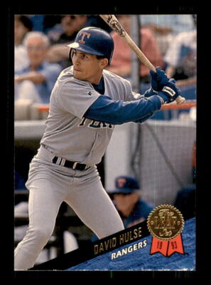 1993 Baseball 1993 Leaf David Hulse Texas Rangers #355 RC1 | eBay