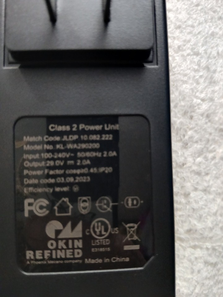 Class 2 Power Unit, Adapter Supply Universal Transformer 2-pin | eBay