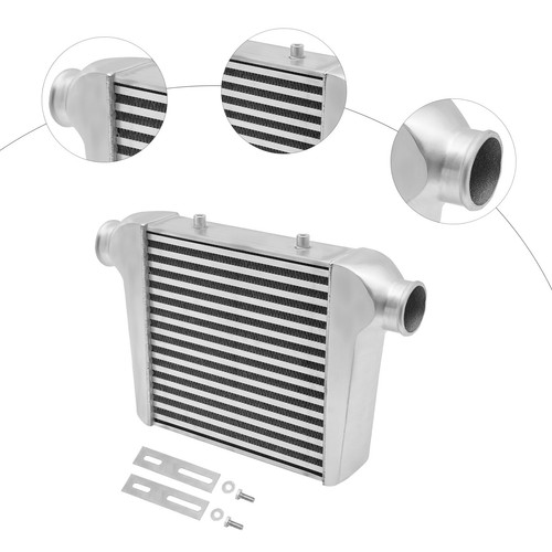 18"x13"x3" 2.5" Aluminum Front Mount Intercooler Universal Turbo ...