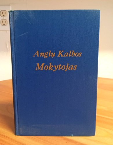Vintage Anglu-Lietuviu Kalbu Zodynas Lithuanian English Dictionary ...