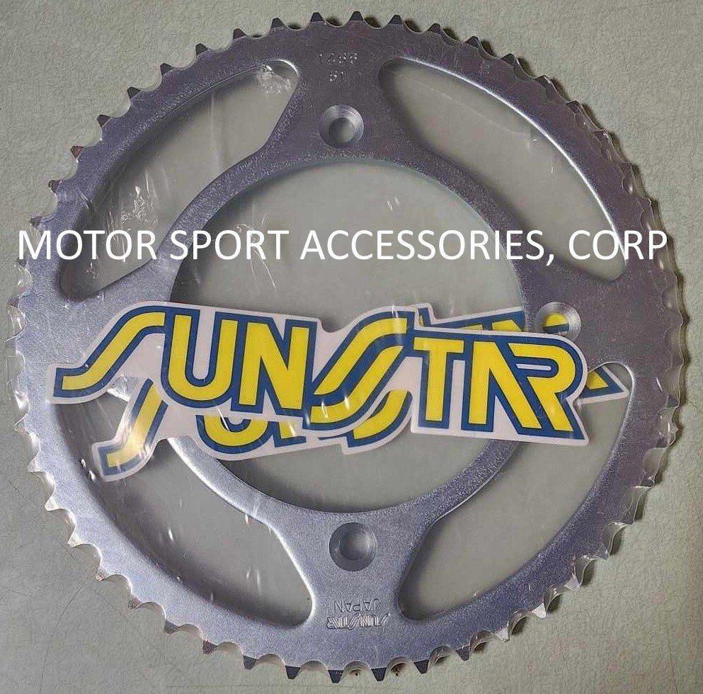 2-145651 Steel Rear Sprocket 51 Tooth Honda 1456-51 41203-GBF-830 FREE ...