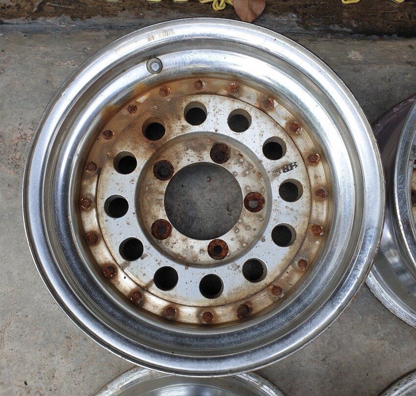 JDM 15" Enkei Apache HR385 wheels 139.7X5 for Suzuki Jimny samurai ...