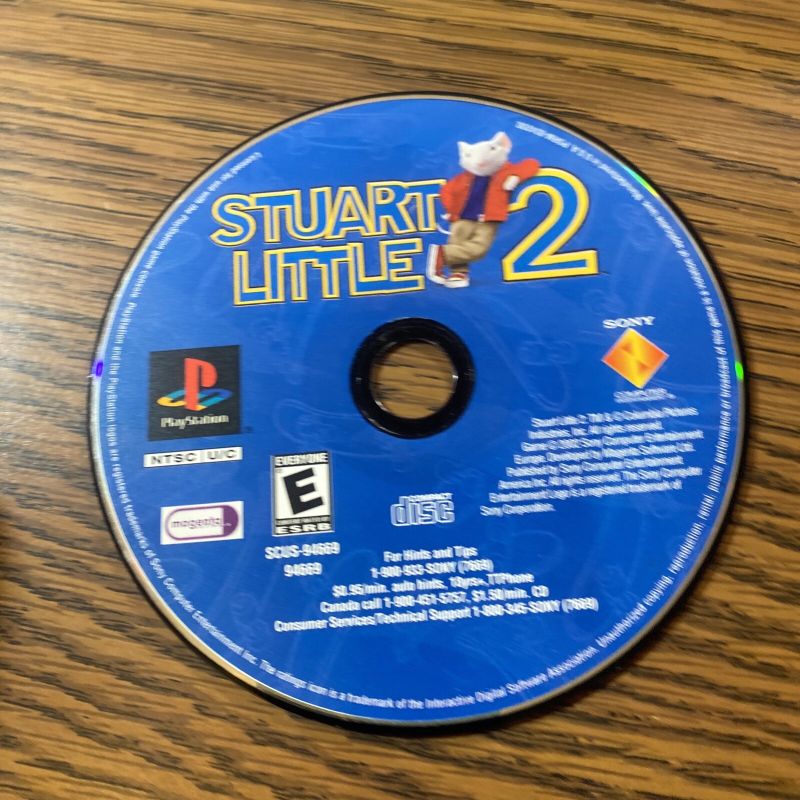 STUART LITTLE 2 Playstation 1 PS1 (DISC ONLY) B2N | eBay