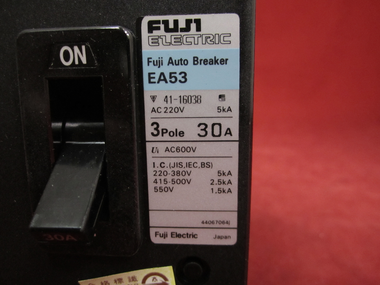 Fuji EA53 Auto Breaker 3P 30A | eBay