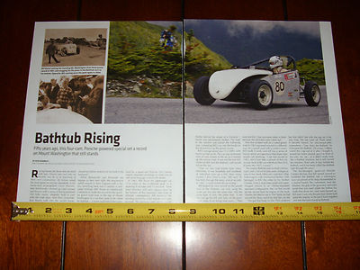 PORSCHE BATHTUB 356 POWERED VW RACE CAR MOUNT WASHINGTON ORIGINAL 2012 ...