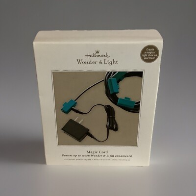 NEW Hallmark Keepsake Wonder and Light MAGIC CORD Powers 7 Ornaments | eBay