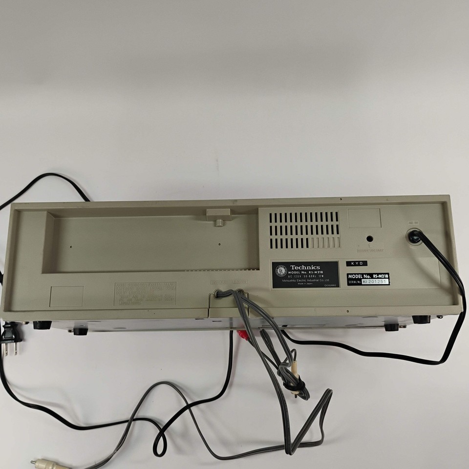 Technics RS-M218 Stereo Cassete Deck M218 | eBay