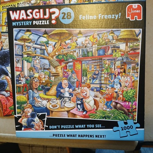 WASGIJ 28 Mystery Feline Frenzy 1000 Piece | eBay UK
