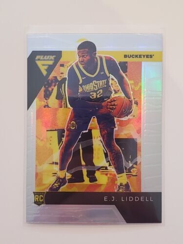2022-23 Panini Chronicles FLUX SILVER PRIZM ROOKIE RC E.J. EJ LIDDELL ...