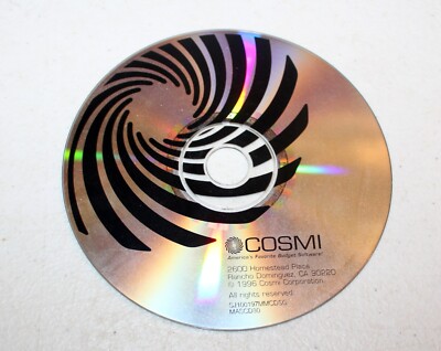 Cosmi Americas Favorite Budget Software CD ROM 1996 Disc Only | eBay