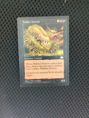 Hidden Horror MTG Weatherlight | eBay