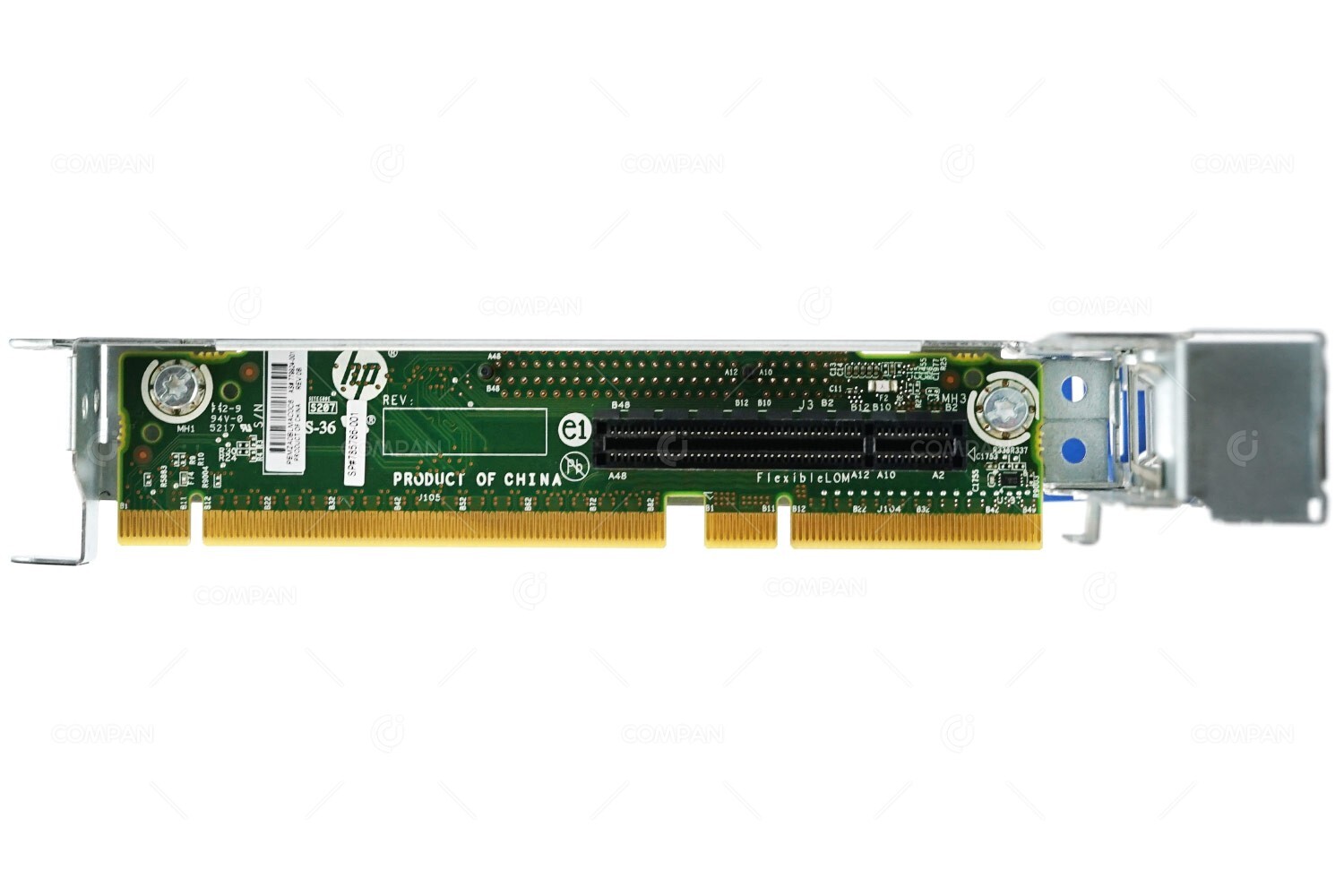 785786-001 HP RISER CARD 2 SLOT FLEXIBLELOM PCIE X8 WITH BRACKET FOR ...