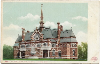 Caldwell Hart Colt Memorial - Hartford Connecticut - 1905 Postcard ...