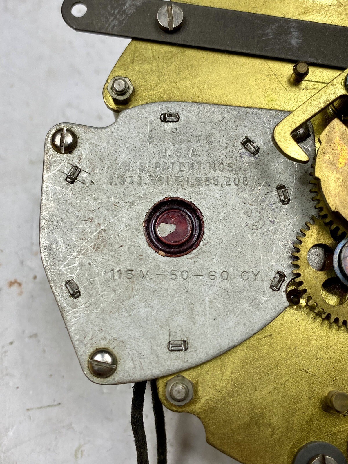 Sangamo Electric Clock Movement | eBay