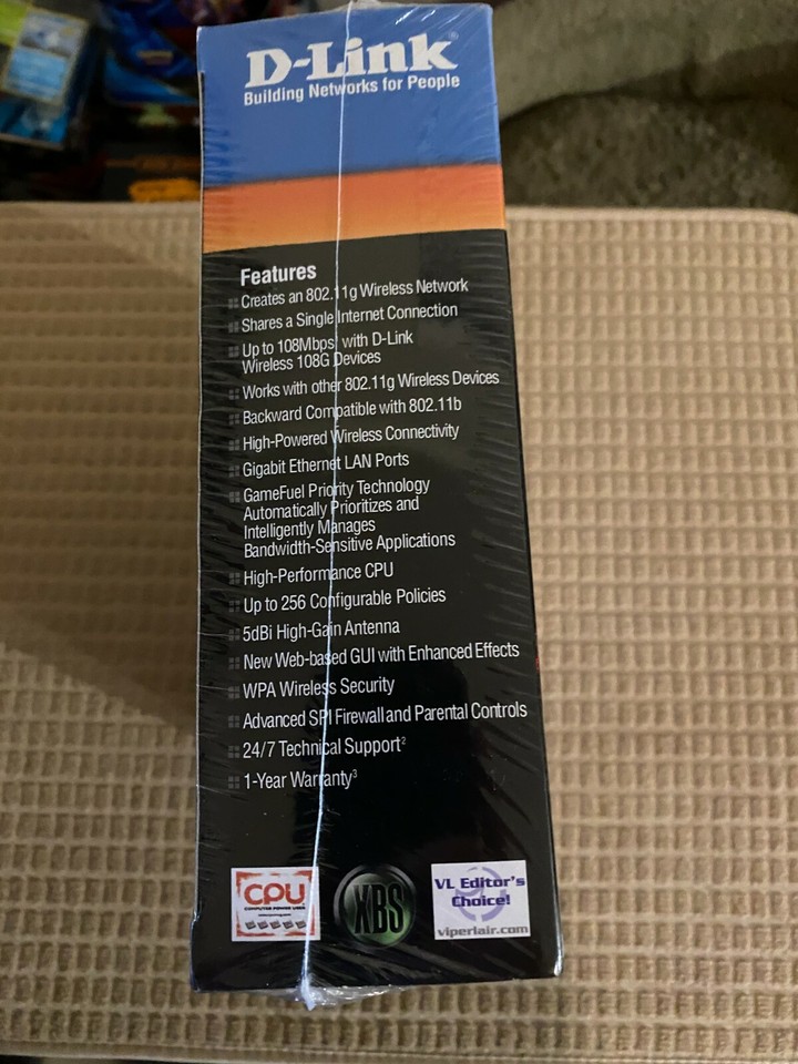 D-Link DGL-4300 Wireless 108G Gaming Router (006) | For Gaming | Black ...