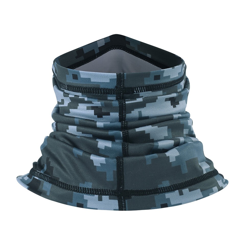 Camo Tactical Neck Gaiter Face Mask Scarf Breathable Bandana Cover ...