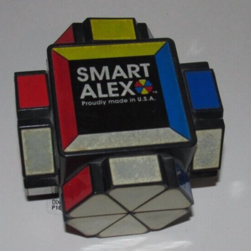 Smart Alex Brain Teaser Puzzle Rubix like Cube 1992 Collectible 2 MCH ...