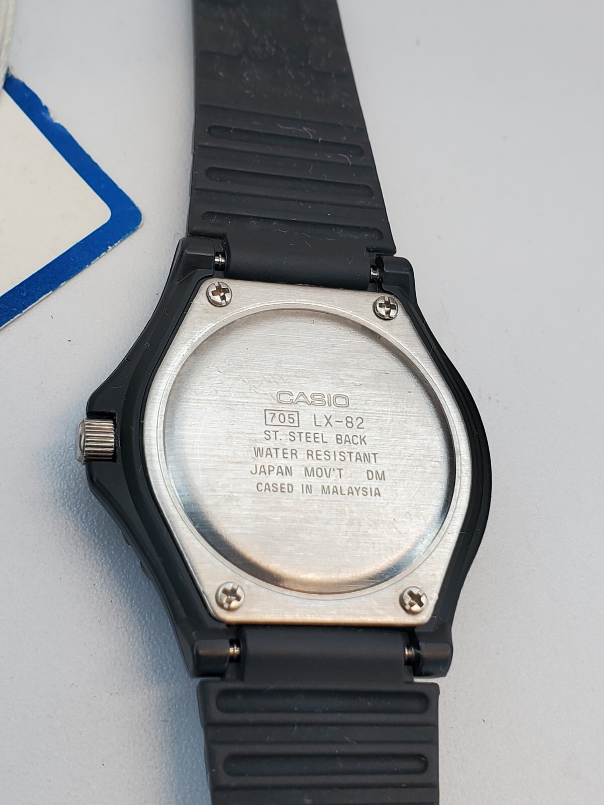 Casio Labeled Watch 705 LX-82 Quartz 50 Meters 111A5-Y82 With Tag ...