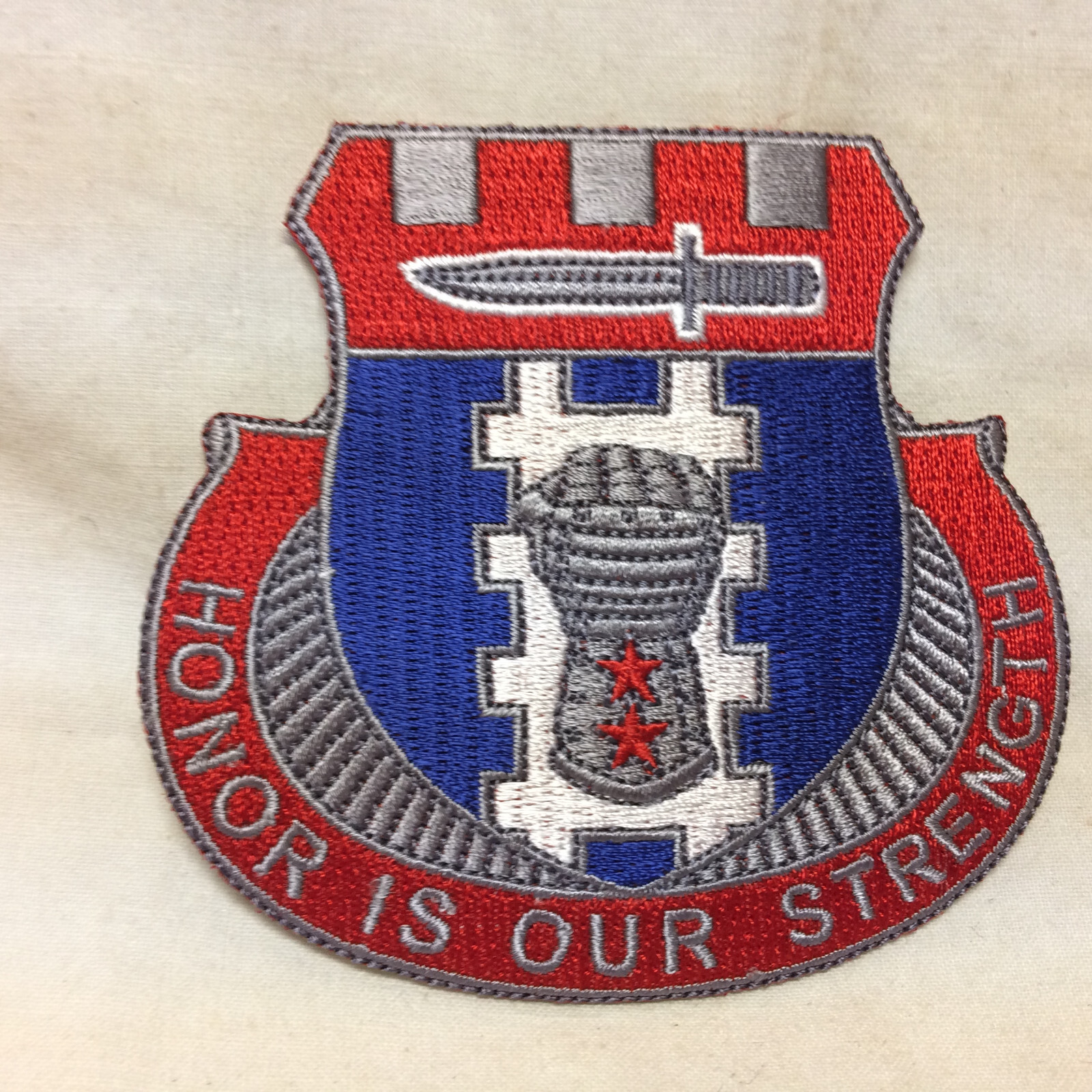 Military Patch Badge Army Special Troops Battalion 155th Armor Brigade ...