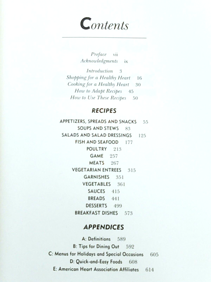 NEW! AMERICAN HEART ASSOCIATION COOKBOOK 5TH ADDITION 9780812918953| eBay