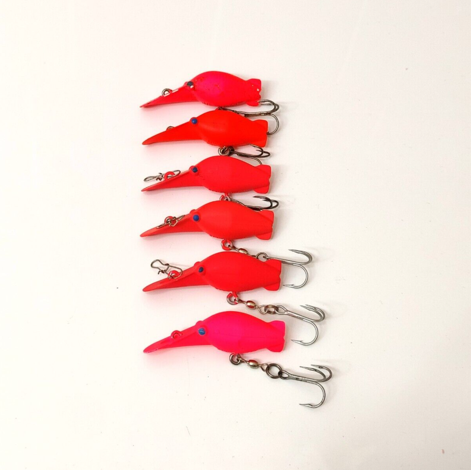 (6) Vintage Luhr-Jensen Hot Shot 30 Crankbait Fishing Lures Lot of 6 | eBay