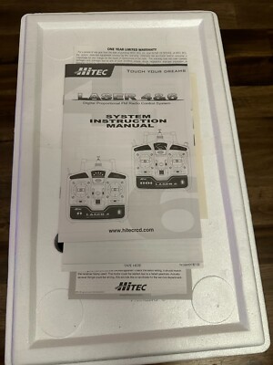 HiTec Laser 4 FM Radio Control System | eBay