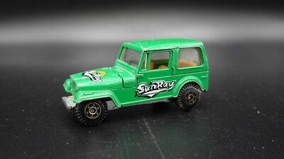 Vintage Green Jeep CJ7 Sunray Toy Diecast Car | eBay