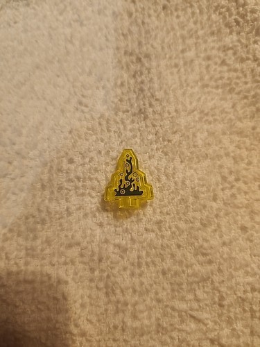 LEGO Transparent Neon Green Moonstone with Swamp Gas Decoration (10178 ...