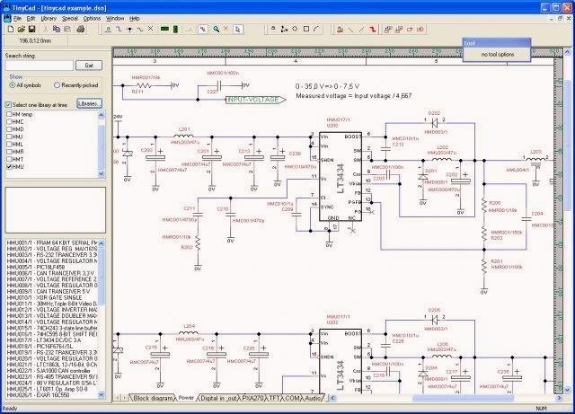 Electrical PCB Circuit Diagram schematic drawing design CAD for Windows ...