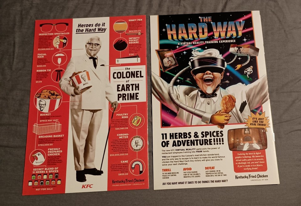 KFC Promo Comics #1 And #3,Green Lantern Appearances. Both Copies 9.2 ...