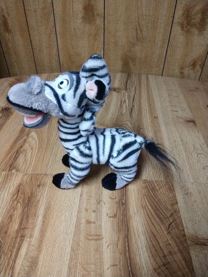 Madagascar Marty The Zebra Plush Toy - 9" Russ Stuffed Animal 2005 | eBay