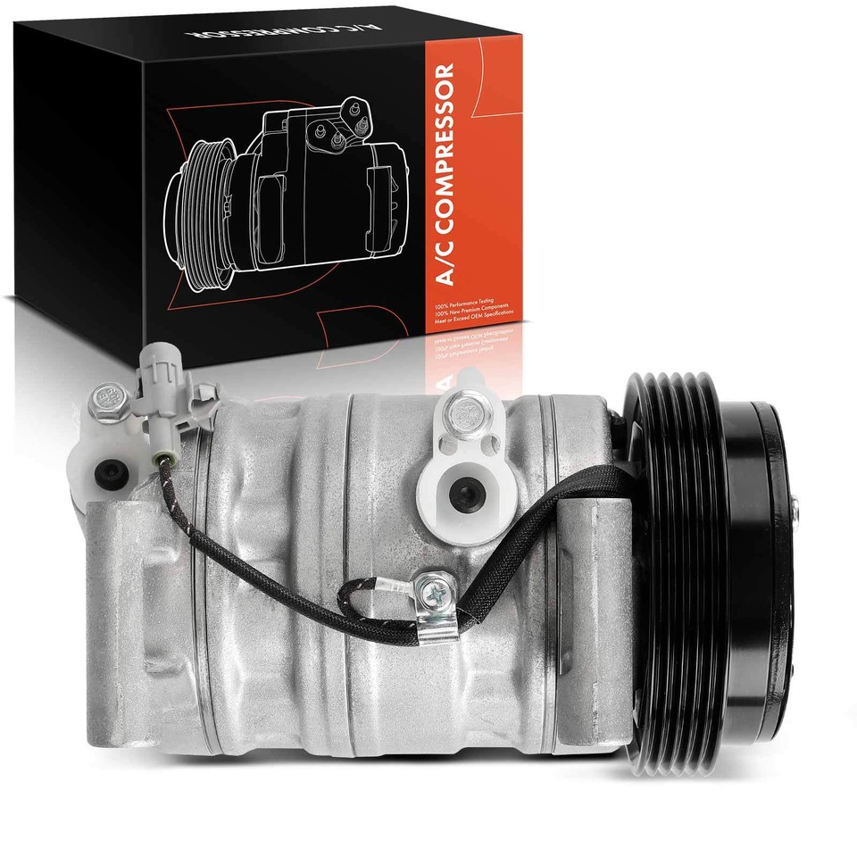 New A/C AC Compressor w/ 5-Groove Pulley for Suzuki SX4 2007 2008 2009 ...