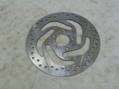 Harley Davidson Polished Front Brake Rotors 06-17 FXD FLHTCUTG 41500106 ...