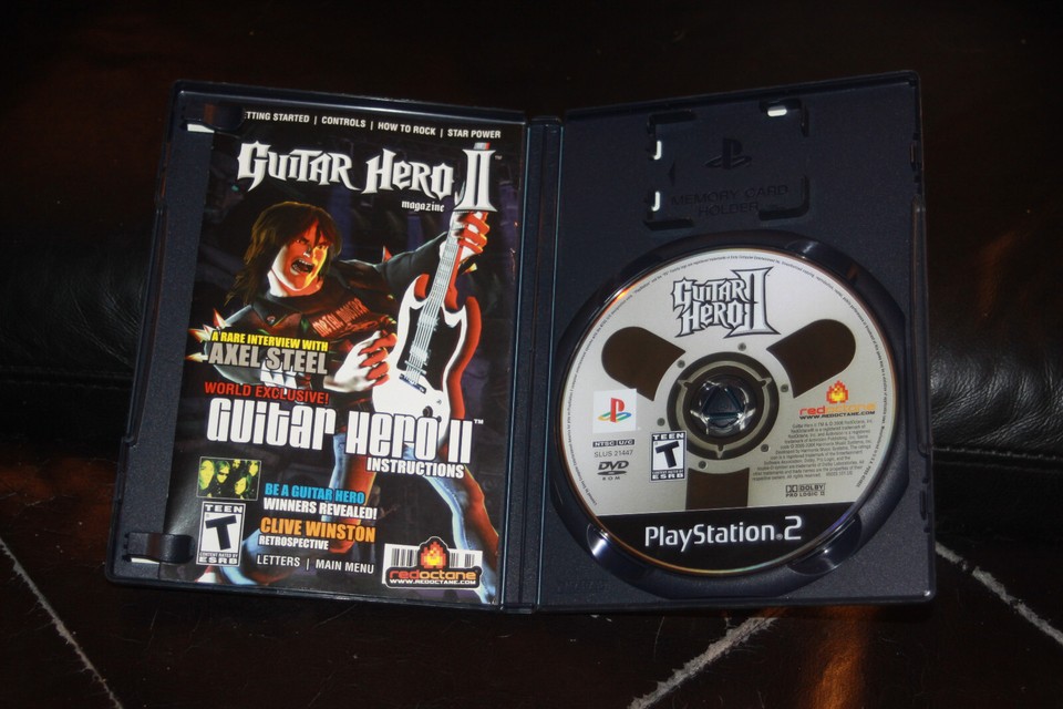 Guitar Hero 2 - Video Game PS2 PlayStation 2 Complete with Manual ADULT ...