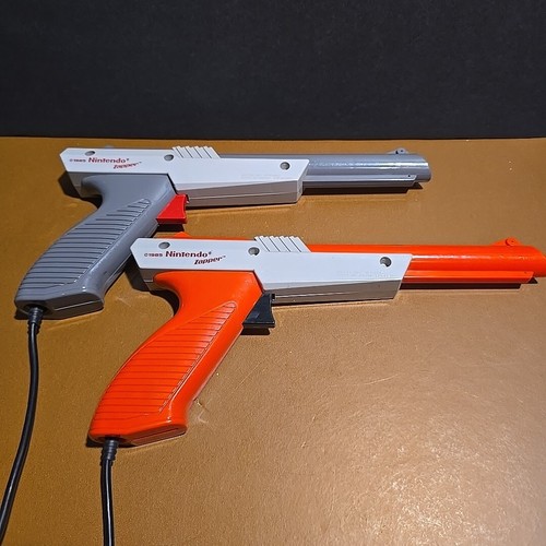 Nintendo Zapper Light Guns 1985 OEM NES-005 Lot Of 2, Not Tested | eBay