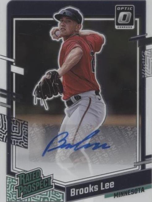 2023 Panini Donruss - Optic Rated Prospect Signatures Brooks Lee #RPS ...