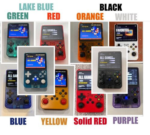 R36S | R36S Pro | R36 Max | R40S Pro | R39 Retro Handheld Video Game ...