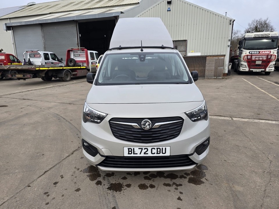 Vauxhall Combo Life Turbo POP TOP MICRO CAMPER VAN BOOT JUMP Camping ...