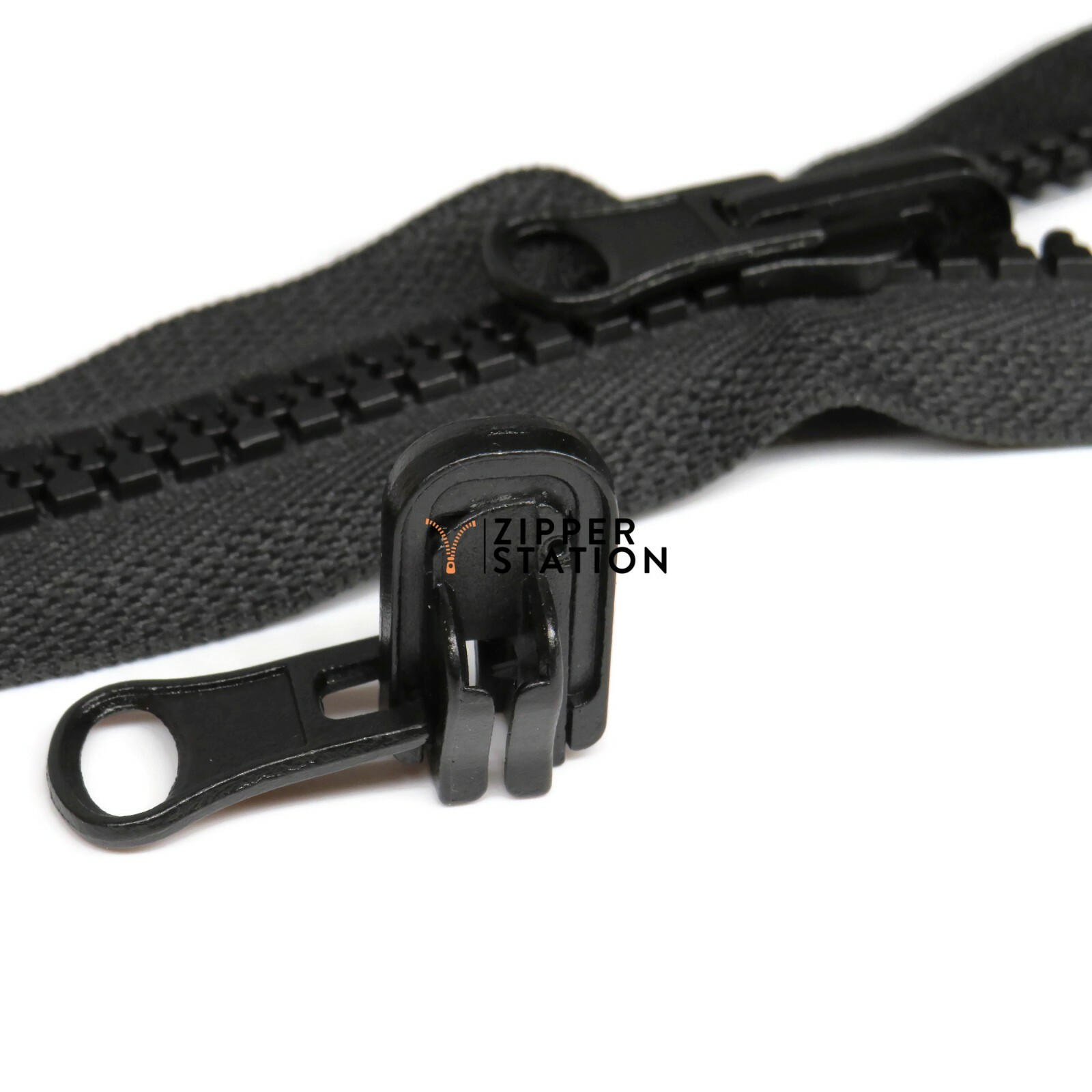 Reversible Open Ended Zip - Chunky Heavy Duty #8 Plastic Zipper | eBay UK